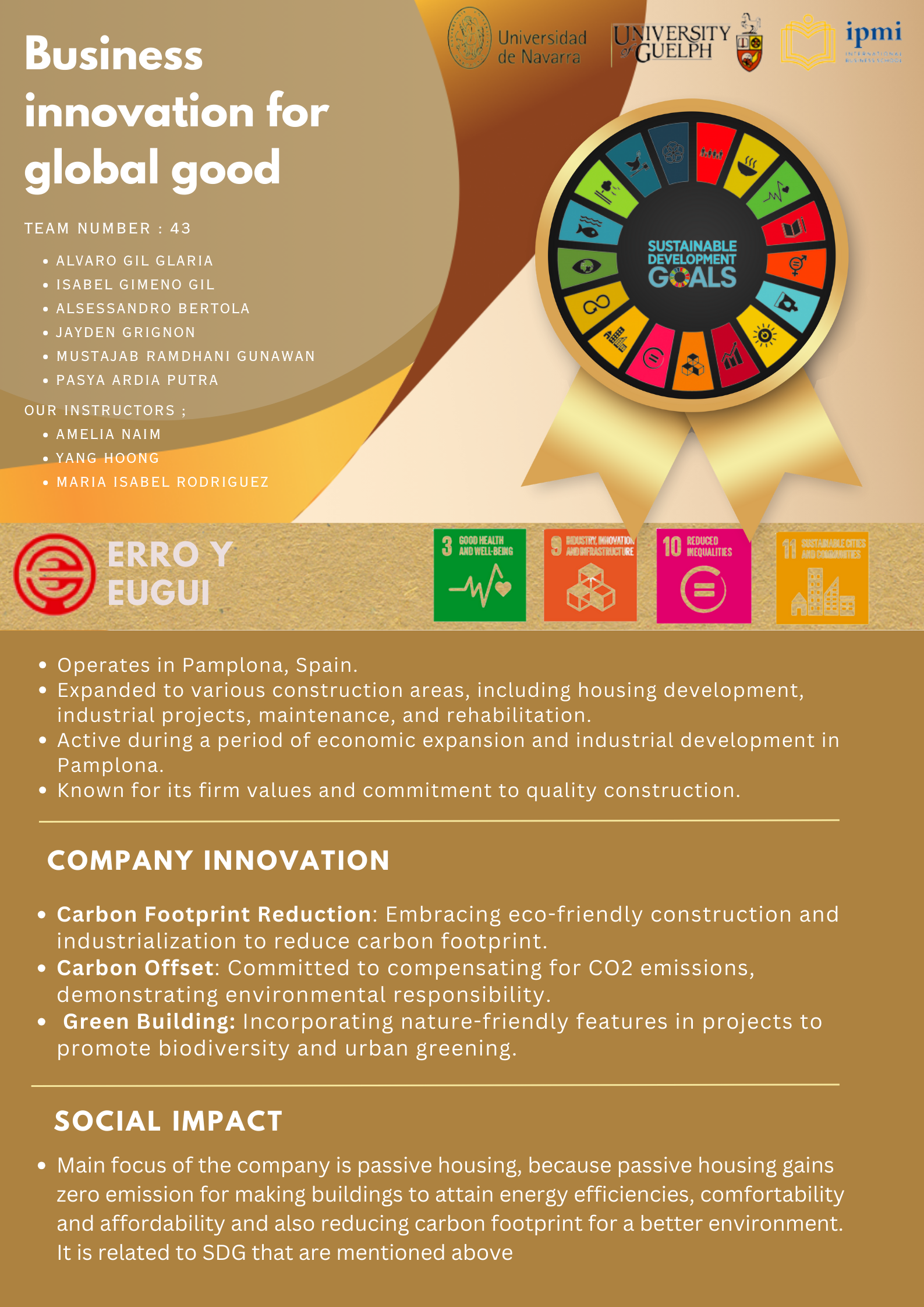 SDG 9 Industry, Innovation and Infrastructure – Erro y Eugui ...